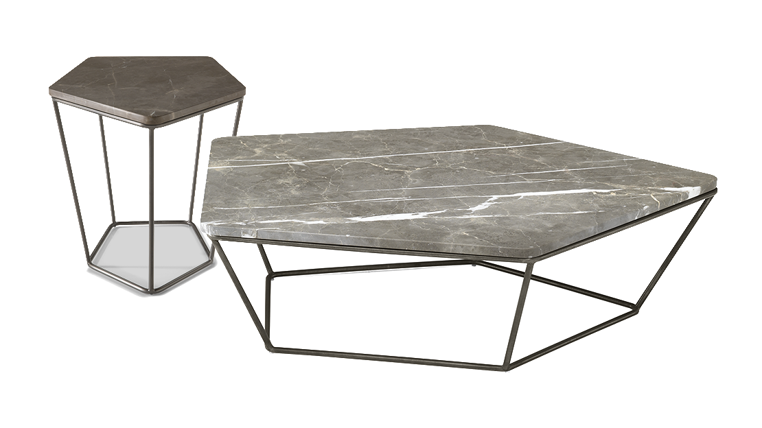 Natuzzi Italia T108F54 Chocolat Coffee Table | International Design Center